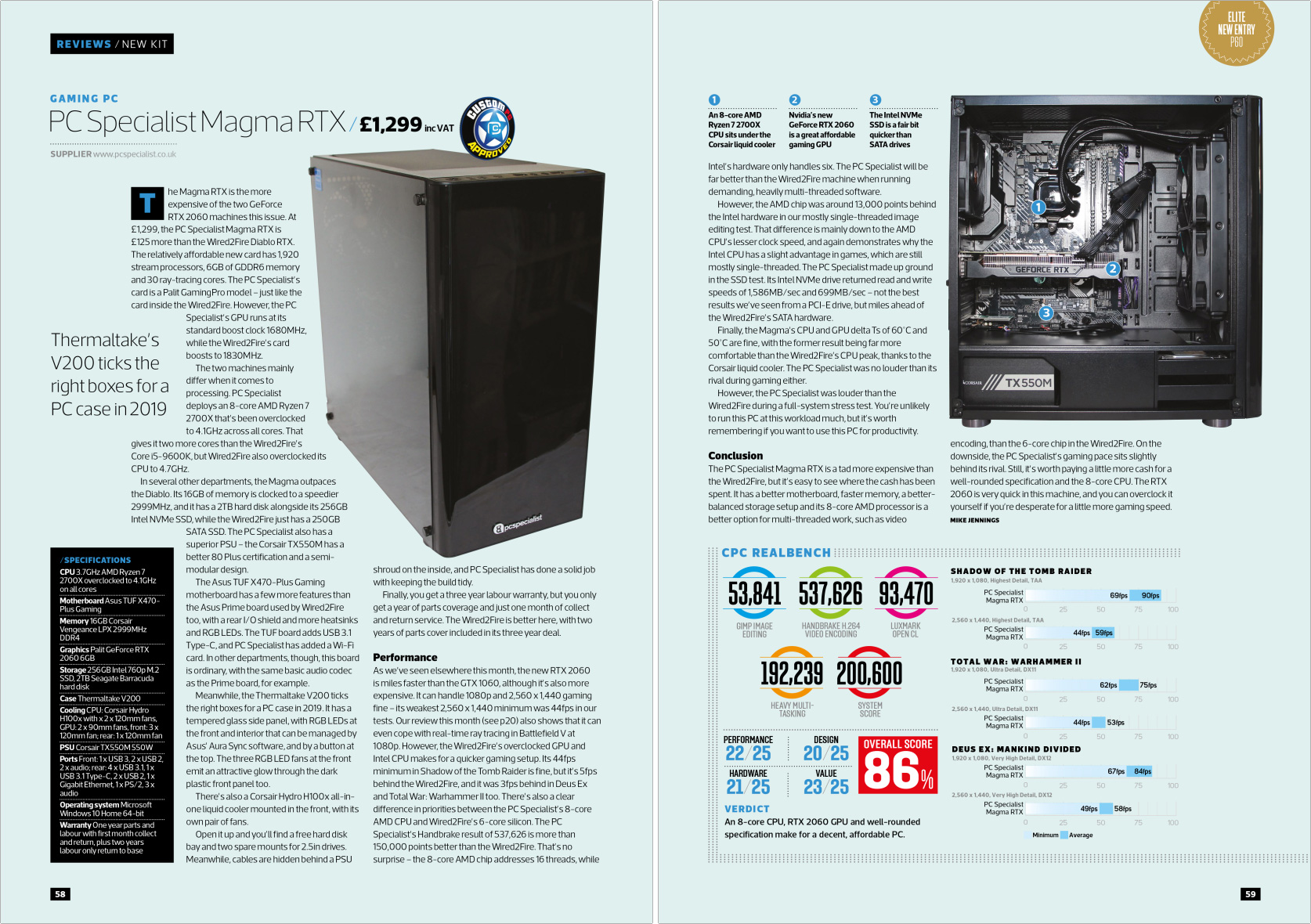 PCSPECIALIST - Award winning Desktop PC Reviews, Review PCSpecialist