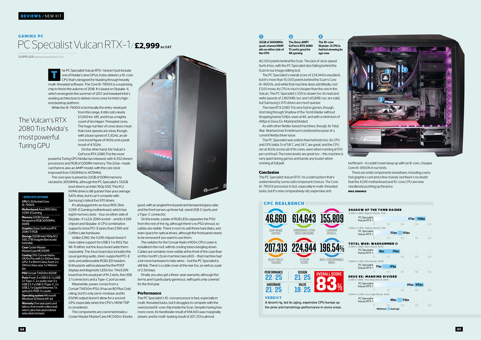 PCSPECIALIST - Award winning Desktop PC Reviews, Review PCSpecialist