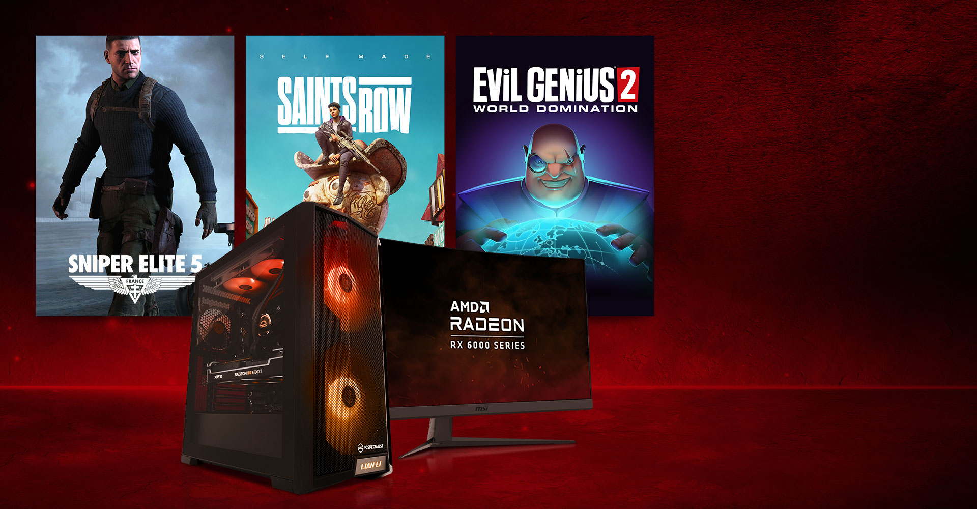 PCSPECIALIST - Configure a high performance AMD Promo Based PC