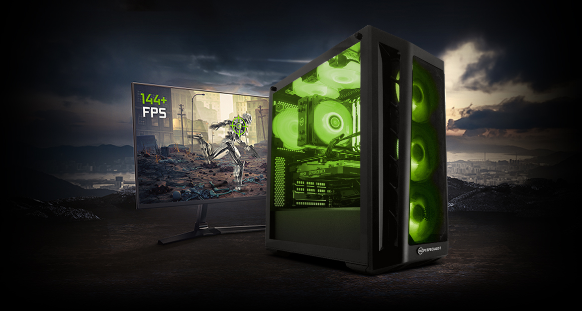 PCSPECIALIST - Configure a high performance Nvidia Esports PC
