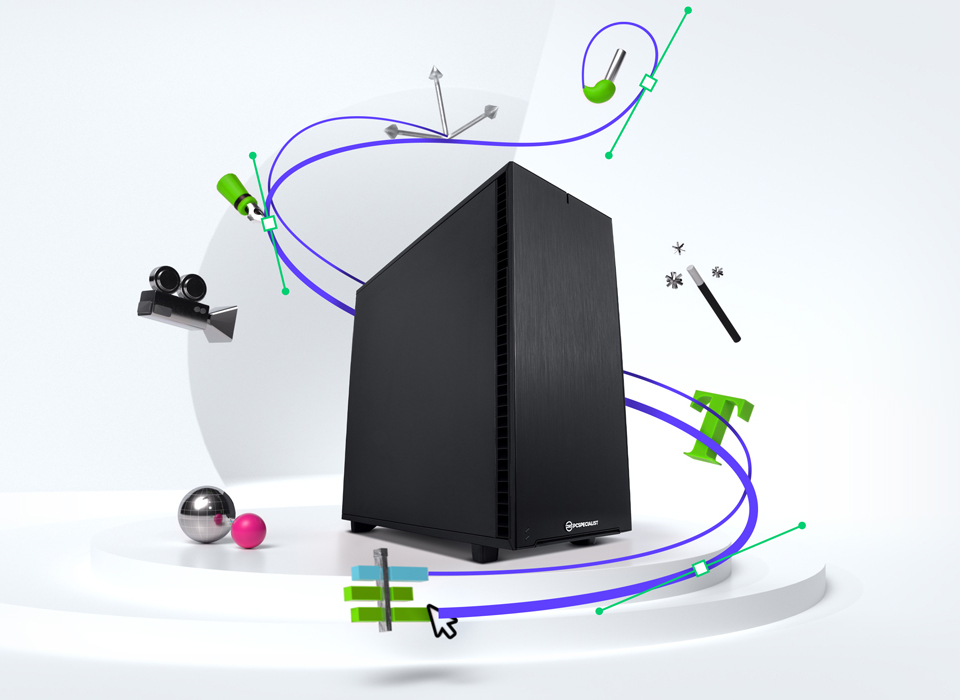 PCSPECIALIST - Configure a high performance Nvidia Studio Based PC