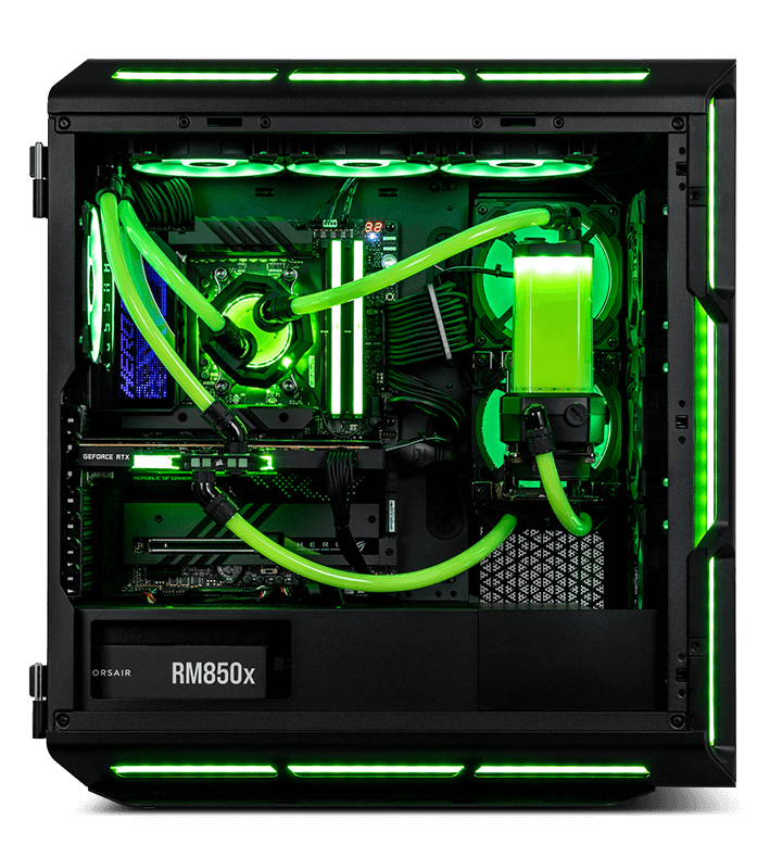 PCSPECIALIST - LIQUID SERIES Water Cooled PCs