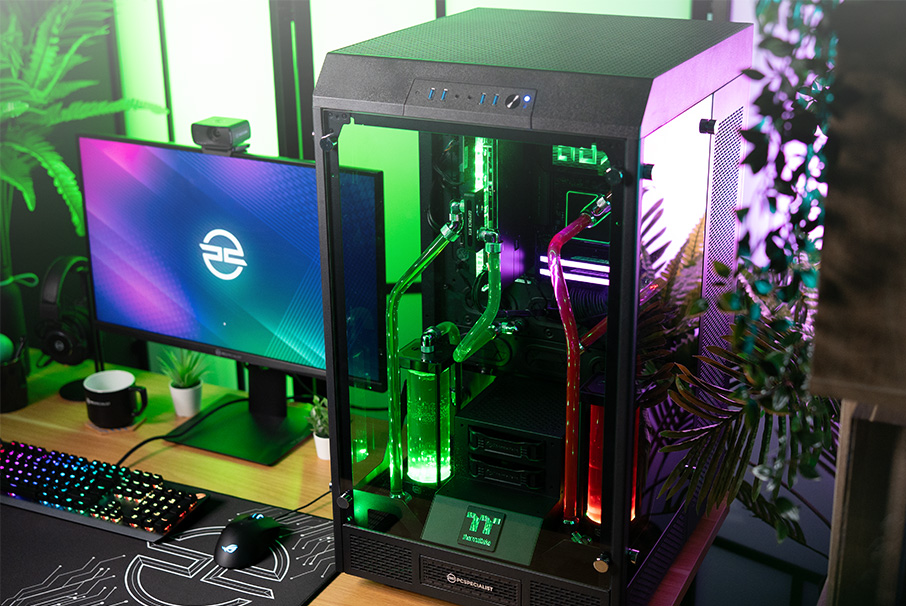 PCSPECIALIST - LIQUID SERIES Water Cooled PCs